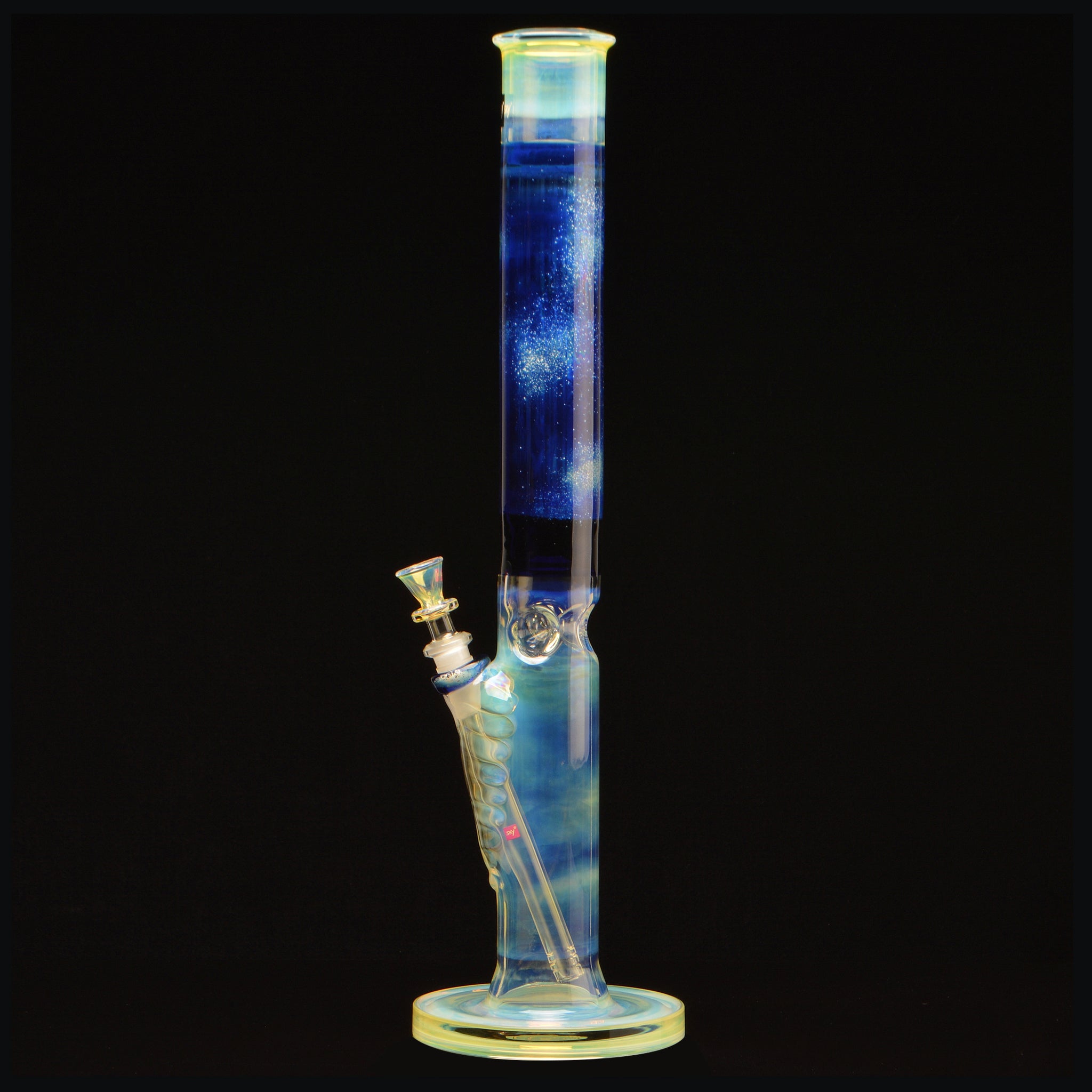 18in Silver Fumed Straight Tube - Sky Glass, Inc.